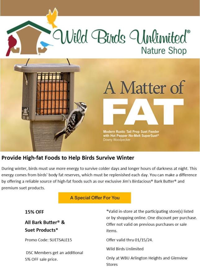 Wild Birds Unlimited - Nature Shop